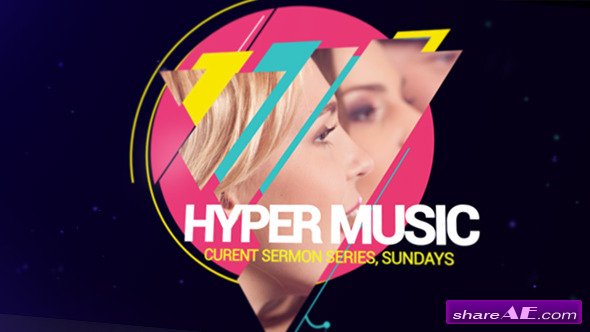 Hyper Music Festival After Effects Project Videohive Free After 