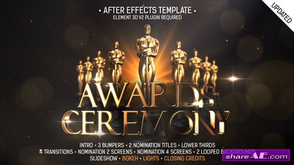 Award Ceremony After Effects Template Free Download