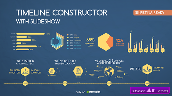 Timeline After Effects Template Free