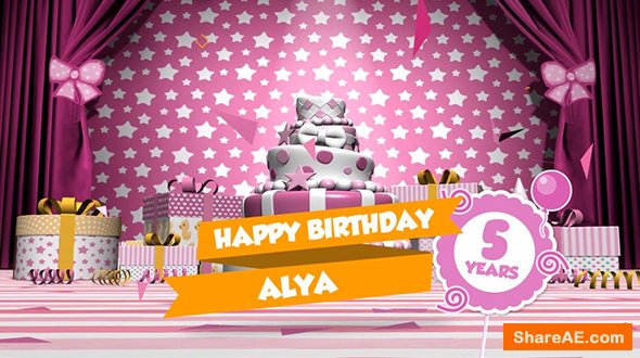 Birthday Slideshow Template Premiere Pro Free