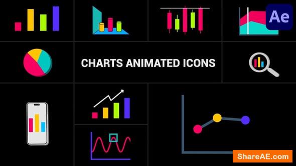 Videohive Charts Animated Icons for After Effects » free after effects ...